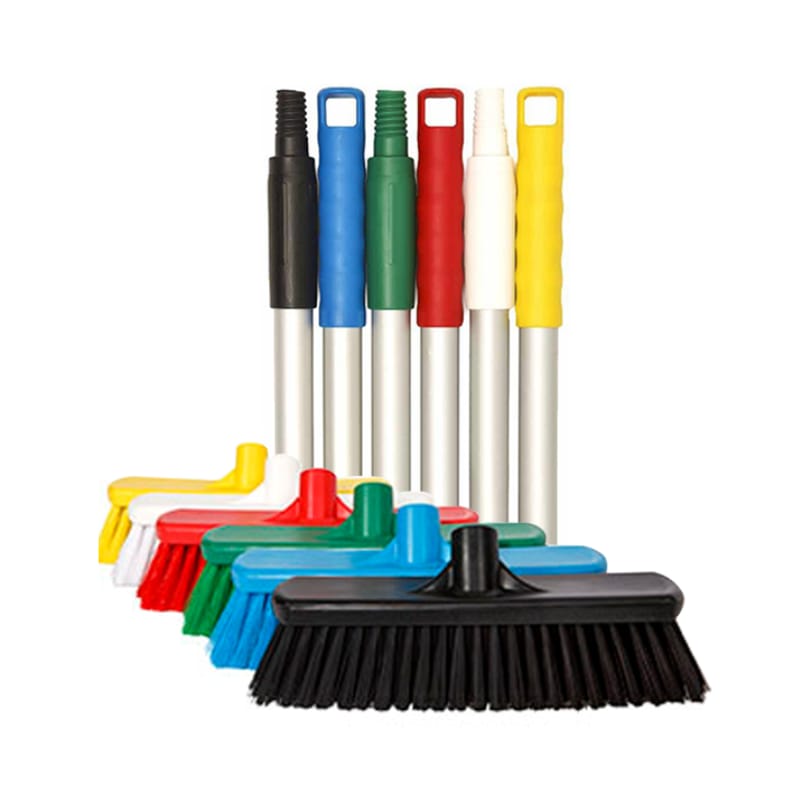 Standard Hygiene Broom Head Green Soft | Monument Cleaning Solutions