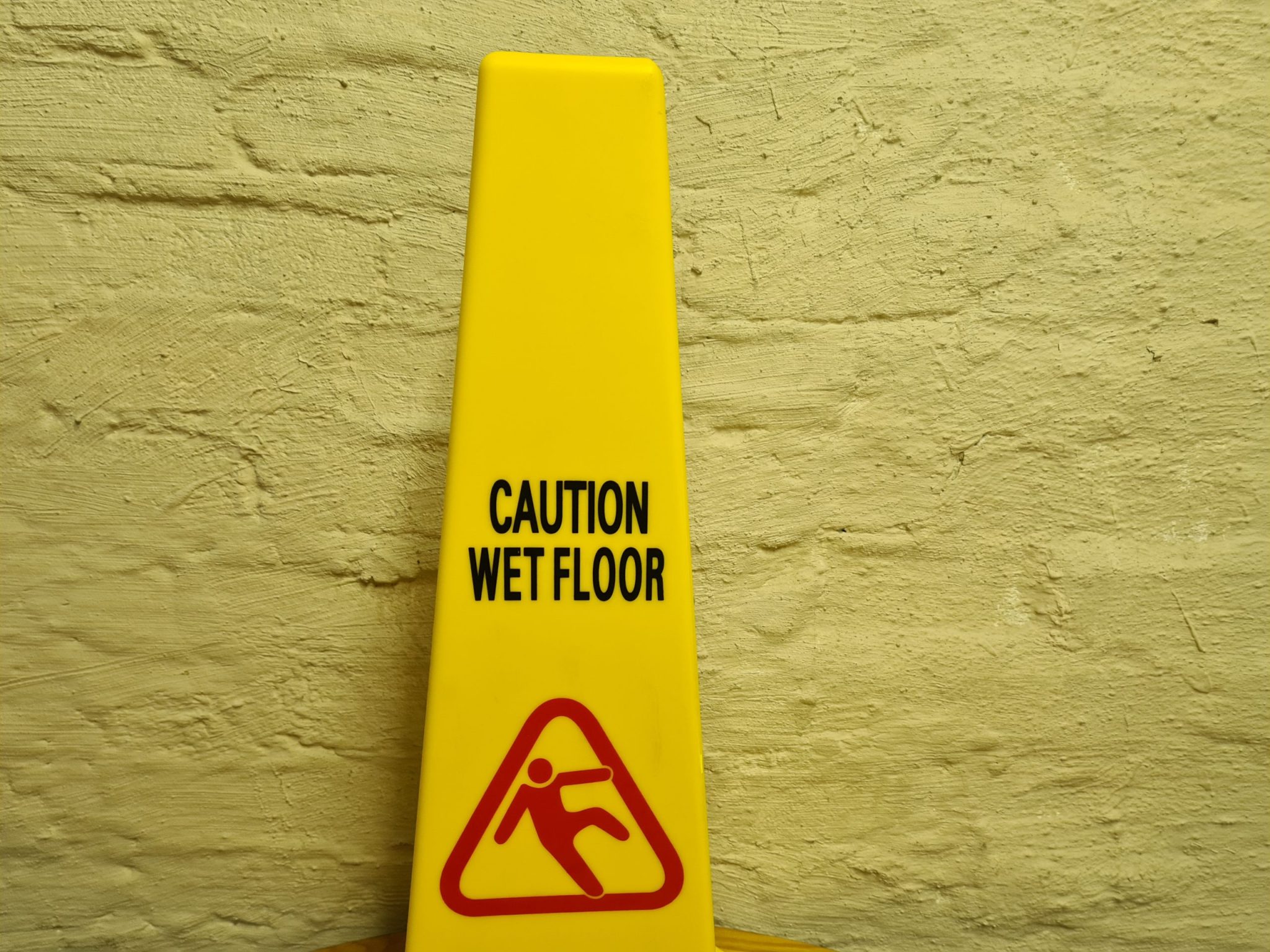 Wet Floor Sign Cone | Monument Cleaning Solutions